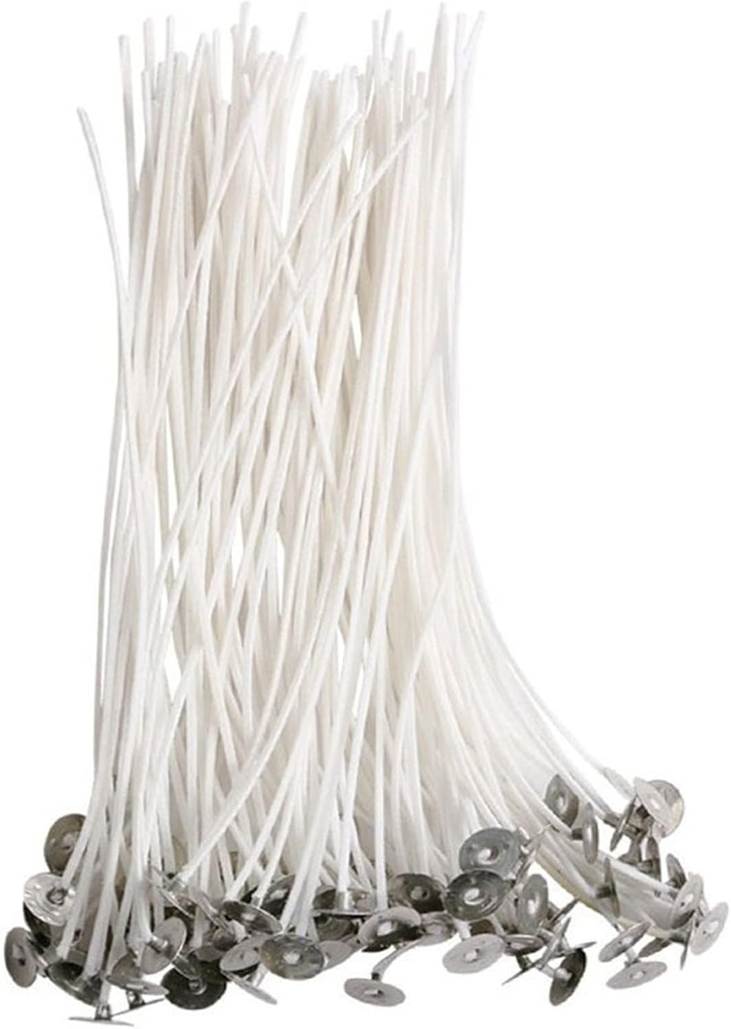 Amazon.com: ShanLily Functional Candle Wicks,100pcs Wicks Sticker, Pre ...