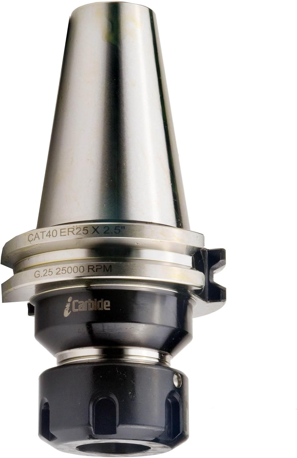 CAT40 ER25 2.5''L ER COLLET CHUCK TOOL HOLDER G2.5 25000RPM(USA ...