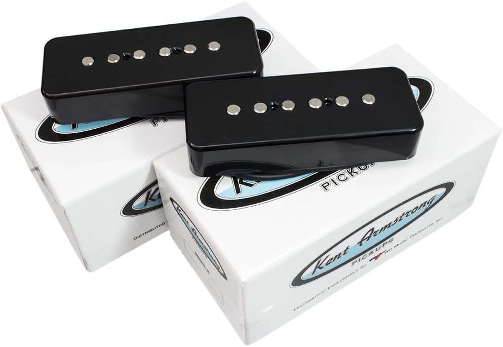 Amazon.com: Kent Armstrong Dual Tone Tapped Soapbar P90 Pickup set ...