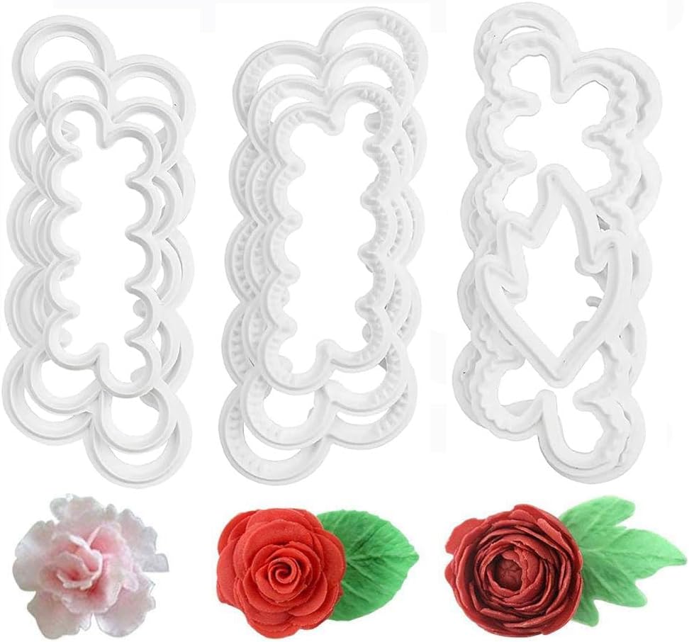 Amazon.com: The Easiest Rose Ever Small Cutter Set of 2 by FMM: Home ...