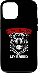 Amazon.com: iPhone 13 American Bully XL Pitbull Dog Breed Support Case ...
