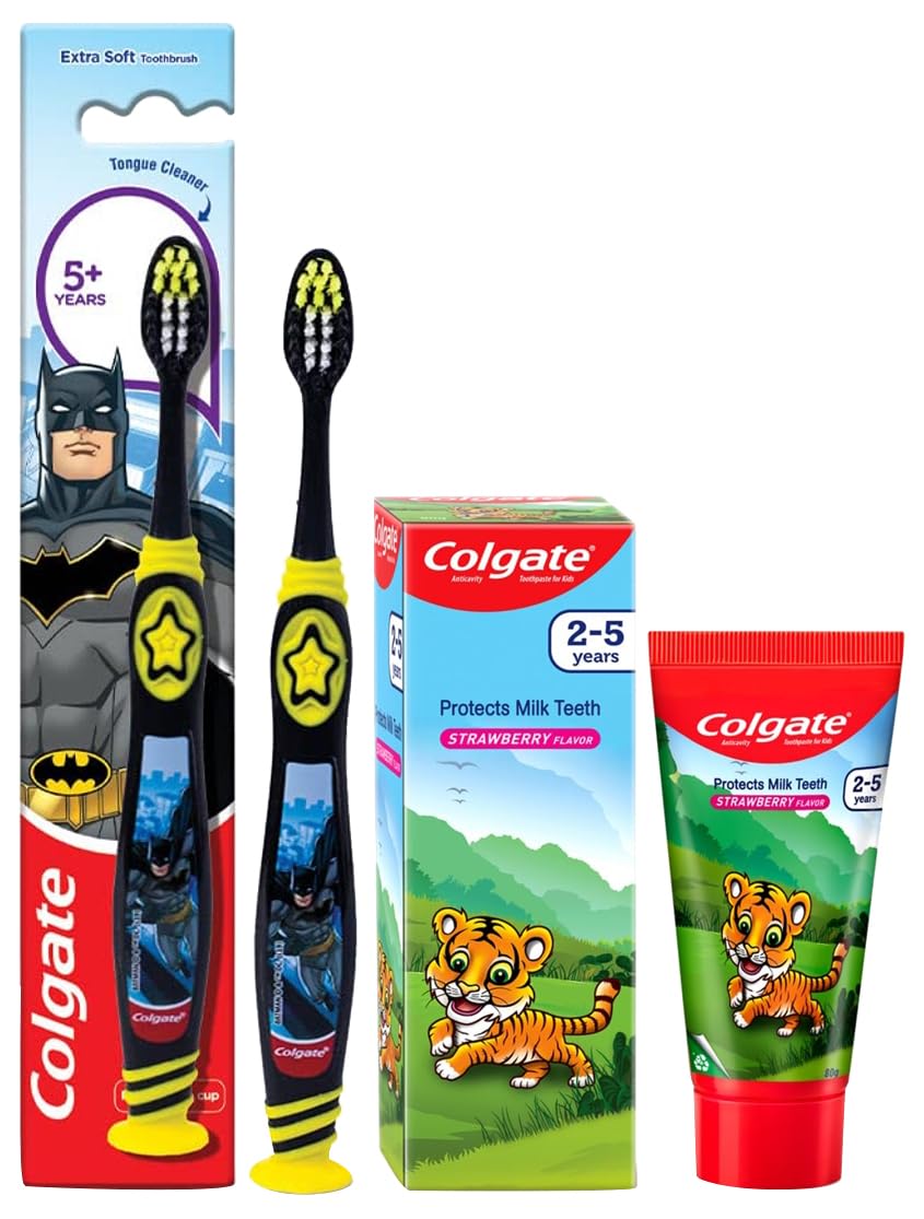 Colgate Kids Anticavity Toothpaste for 2-5 Years - 80gm (Strawberry ...