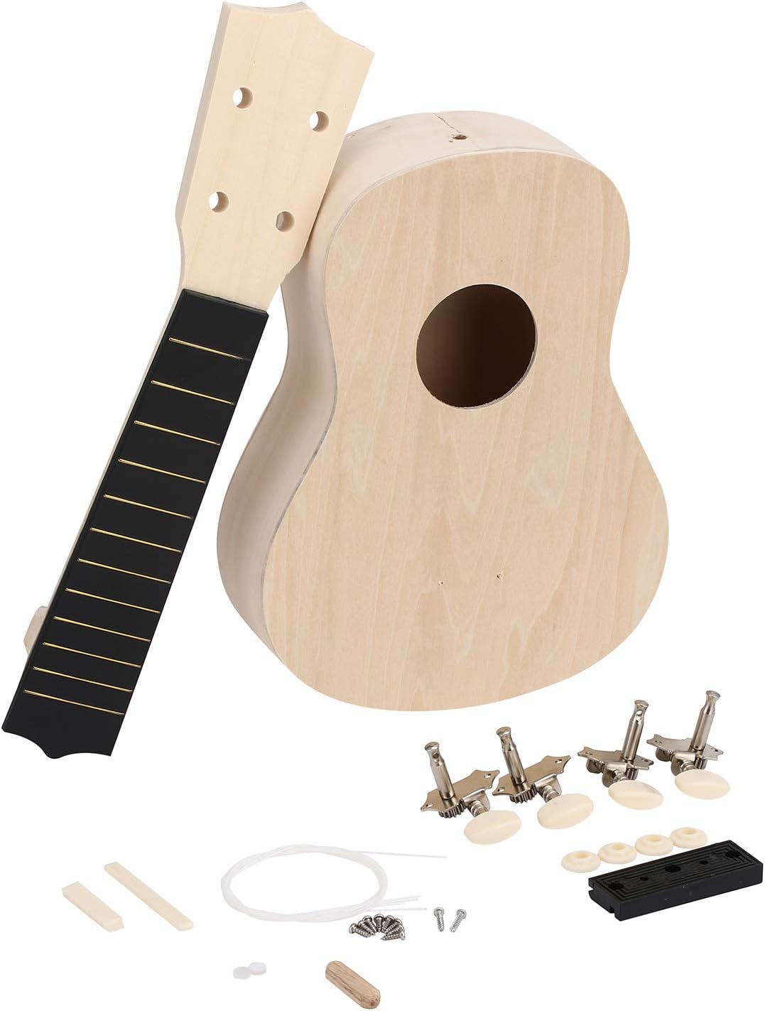 Amazon.com: DIY Ukulele Kit with Tools - Make Your Own Ukulele Look ...