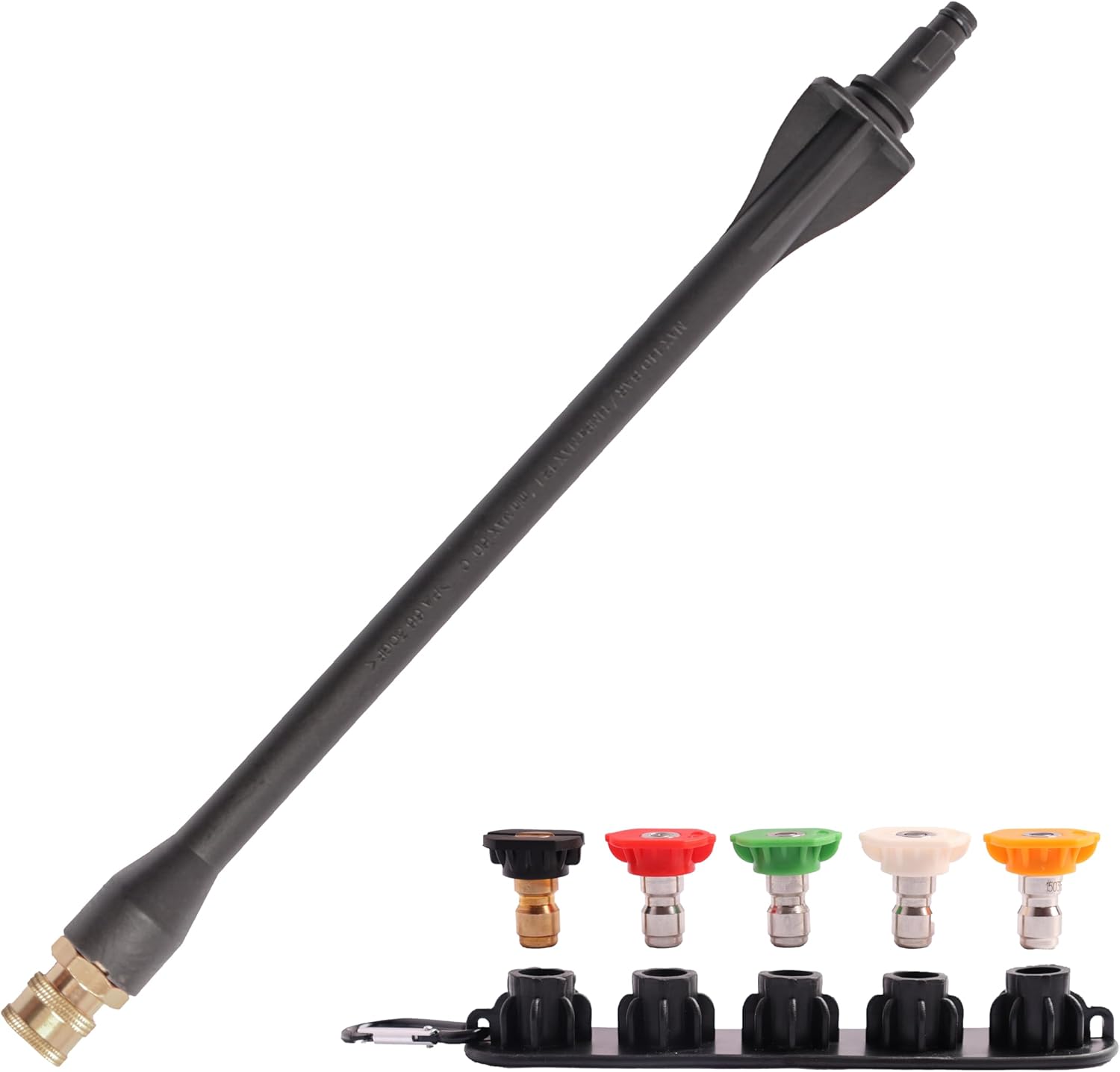 Amazon.com: Pressure Washer Wand 308494075, with 5 Spray Nozzles and 1 ...