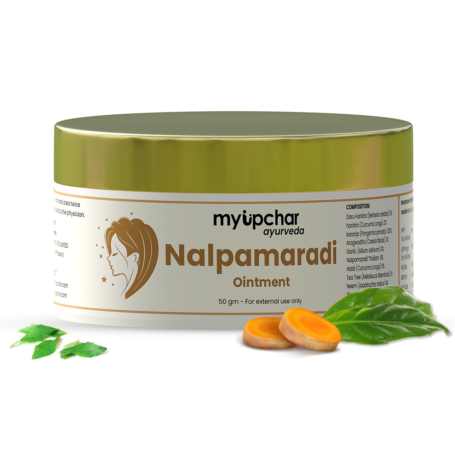 myUpchar Ayurveda Nalpamaradi Ointment 50g | Skin Brightening Treatment ...