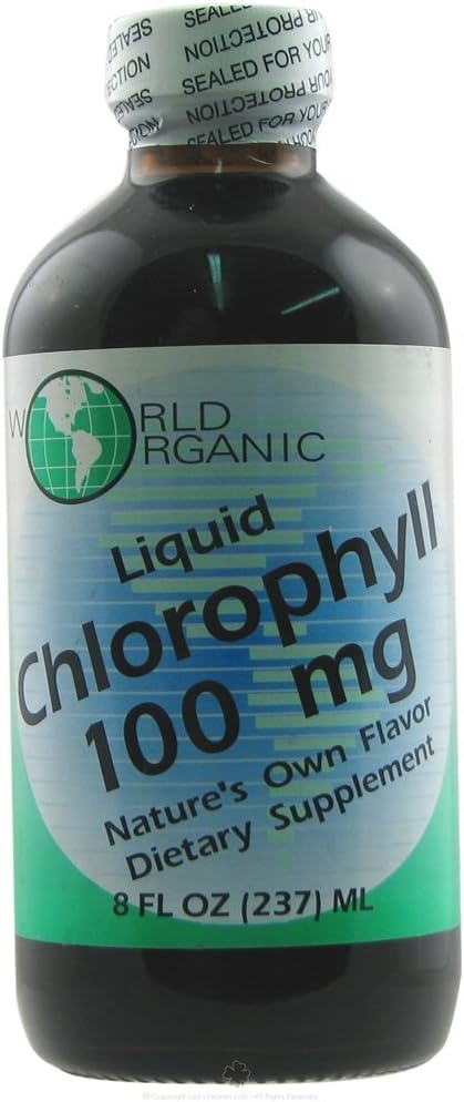 Amazon.com: World Organic Chlorophyll 100mg : Health & Household
