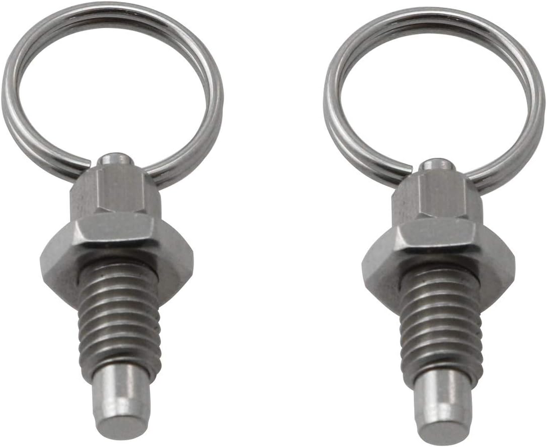 Amazon.com: DTTRA 2PCS Non Lock-Out Knob Plunger Stubby Hand ...