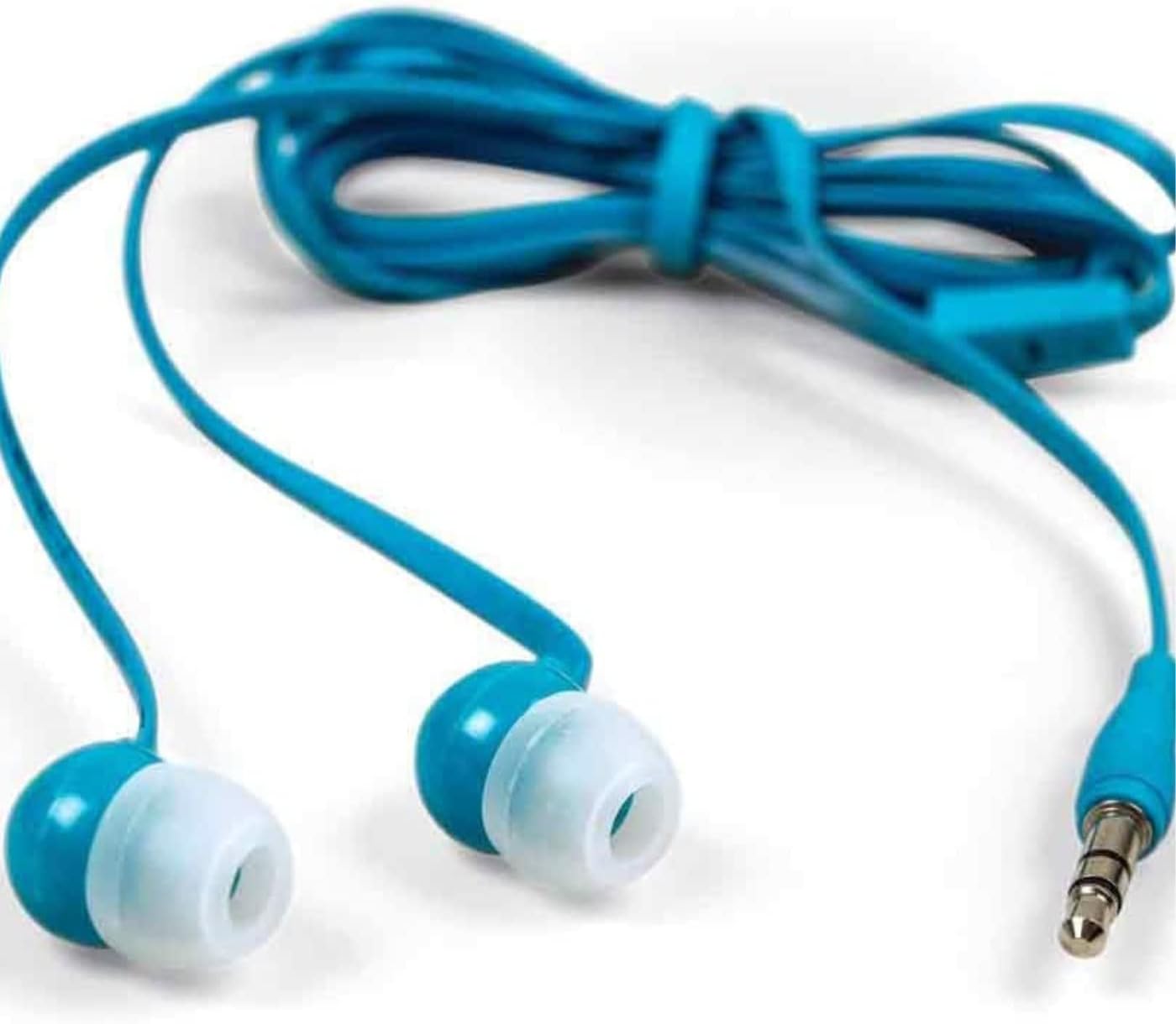 Amazon.com: Travel Blue Earphones with Tangle Free Cable Earbuds for ...