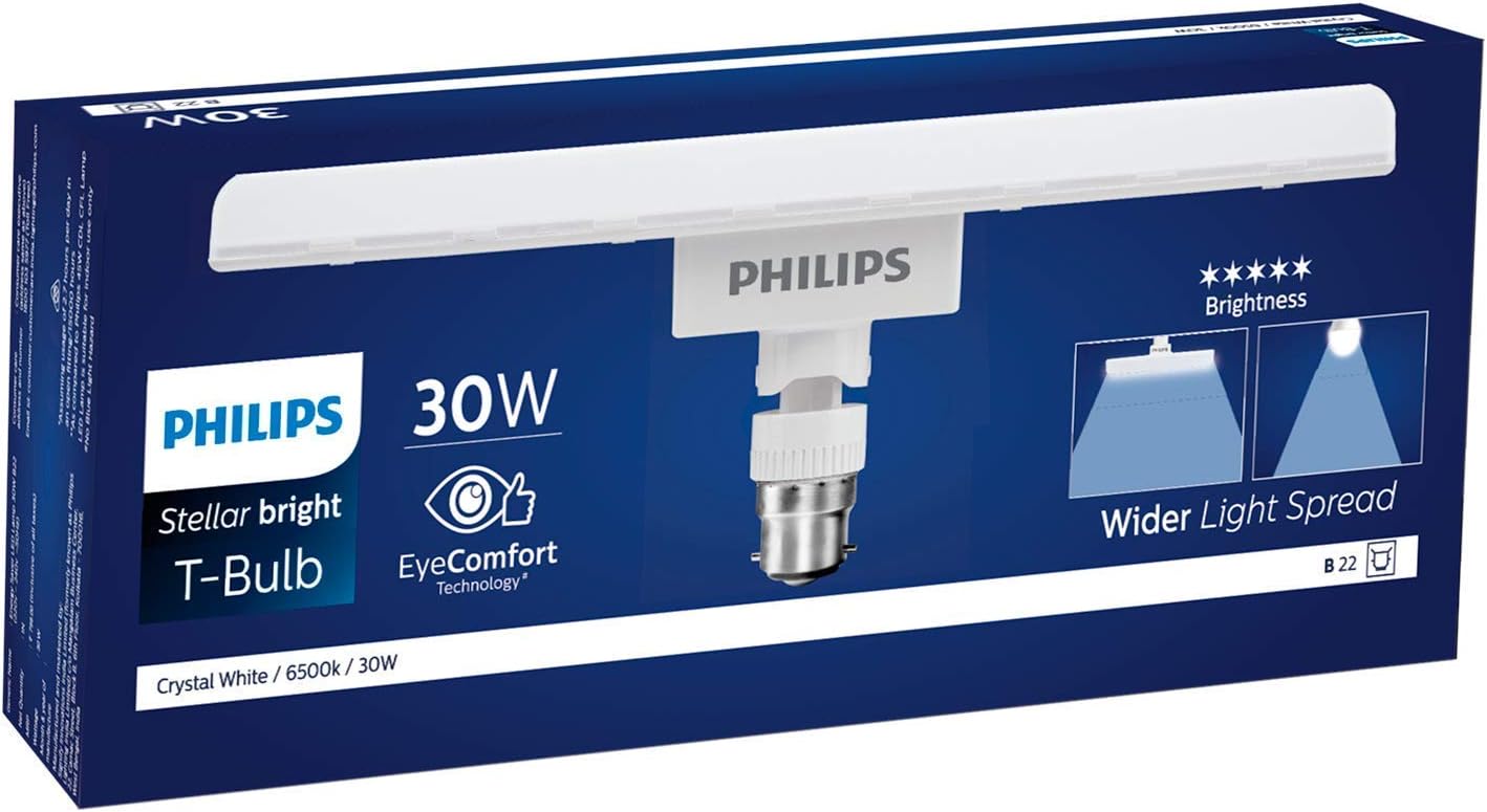PHILIPS 30W B22 LED Cool Day Light Bulb, Pack of 1, (929002030613_1 ...
