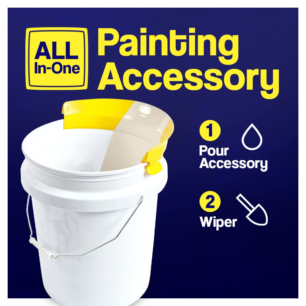 Pouring Paint Into A Bucket