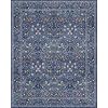 Amazon.com: Hazo Haus Dark Blue Living Room Rug 8x10, Vintage Floral ...