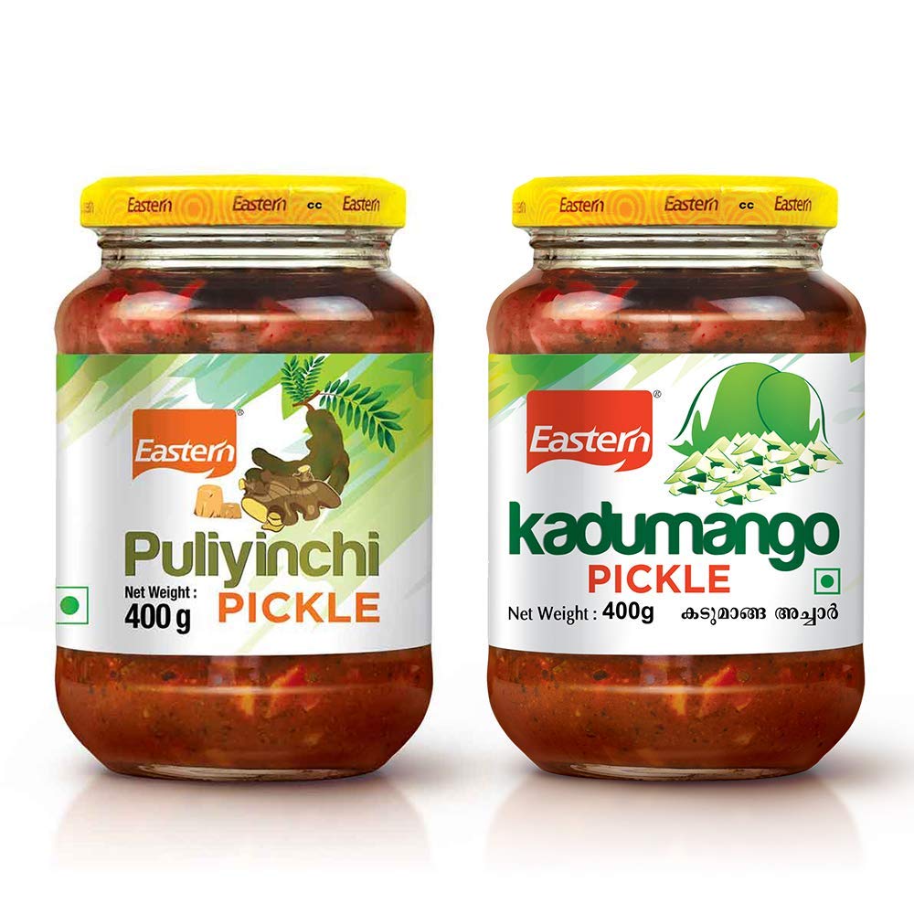 Eastern Kadu Mango(400g) + Puli Inji Pickle (400g) (Pack of 2) : Amazon ...