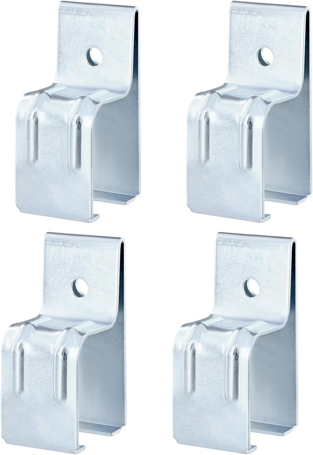 Amazon.com: QWORK Heavy Duty Box Rail Hanger Bracket for Barn Doors - 4 ...