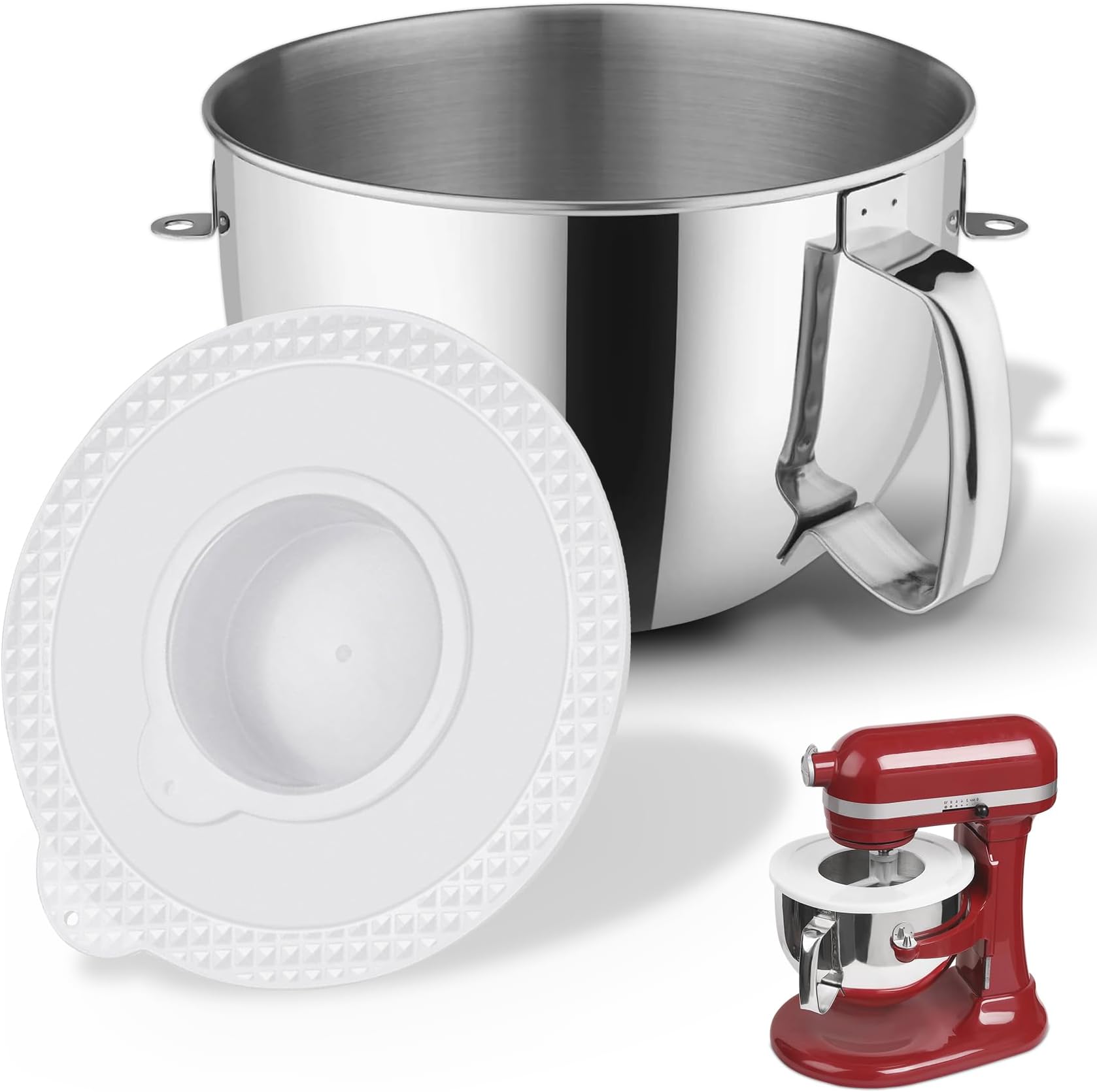 Amazon.com: Stainless Steel Bowl for KitchenAid Professional 5 Plus ...
