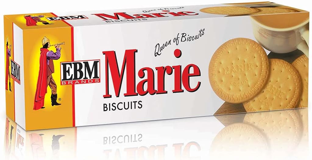 Amazon.com: BRITANNIA Marie Gold Cookies 8.8oz (250g) - Crispy Tea Time ...