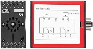 Amazon.com: Vehicle Detector, Single Channel Inductive Loop Vehicle ...