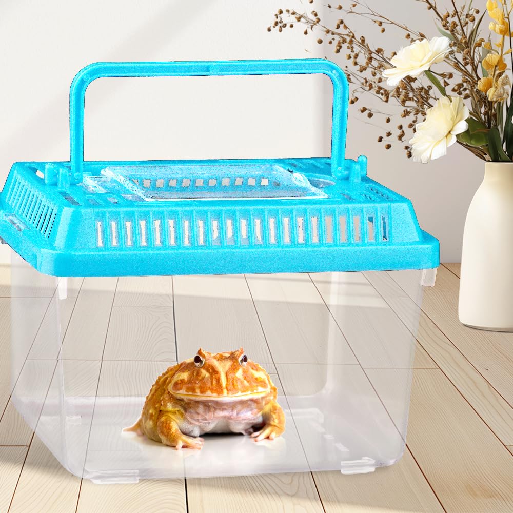Plastic Snakes 20 Pack Small Plastic Reptile Carrier, Tarantula ...
