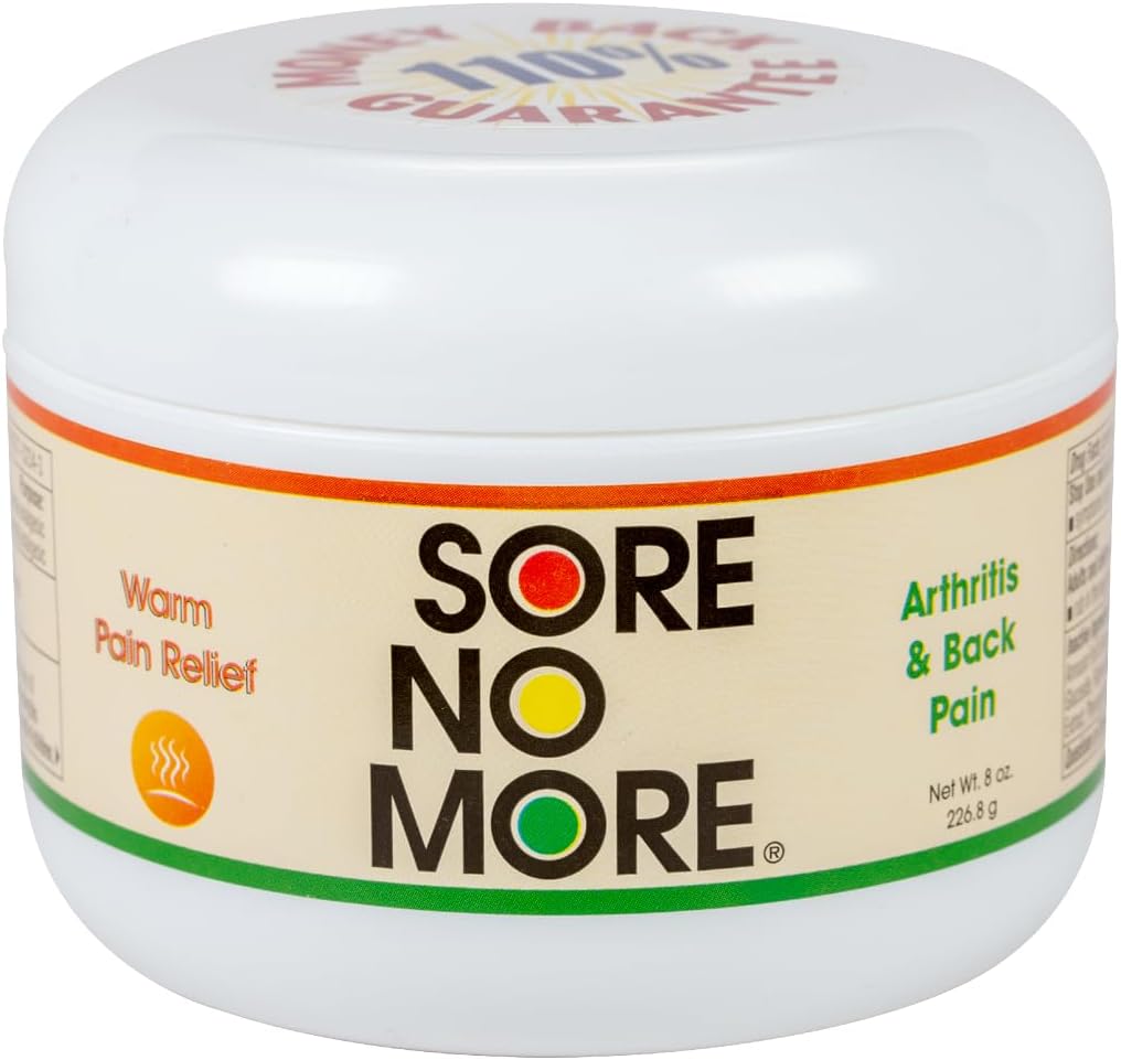 Amazon.com: Sore No More Warm Arthritis Pain Relief Cream – Targeted ...