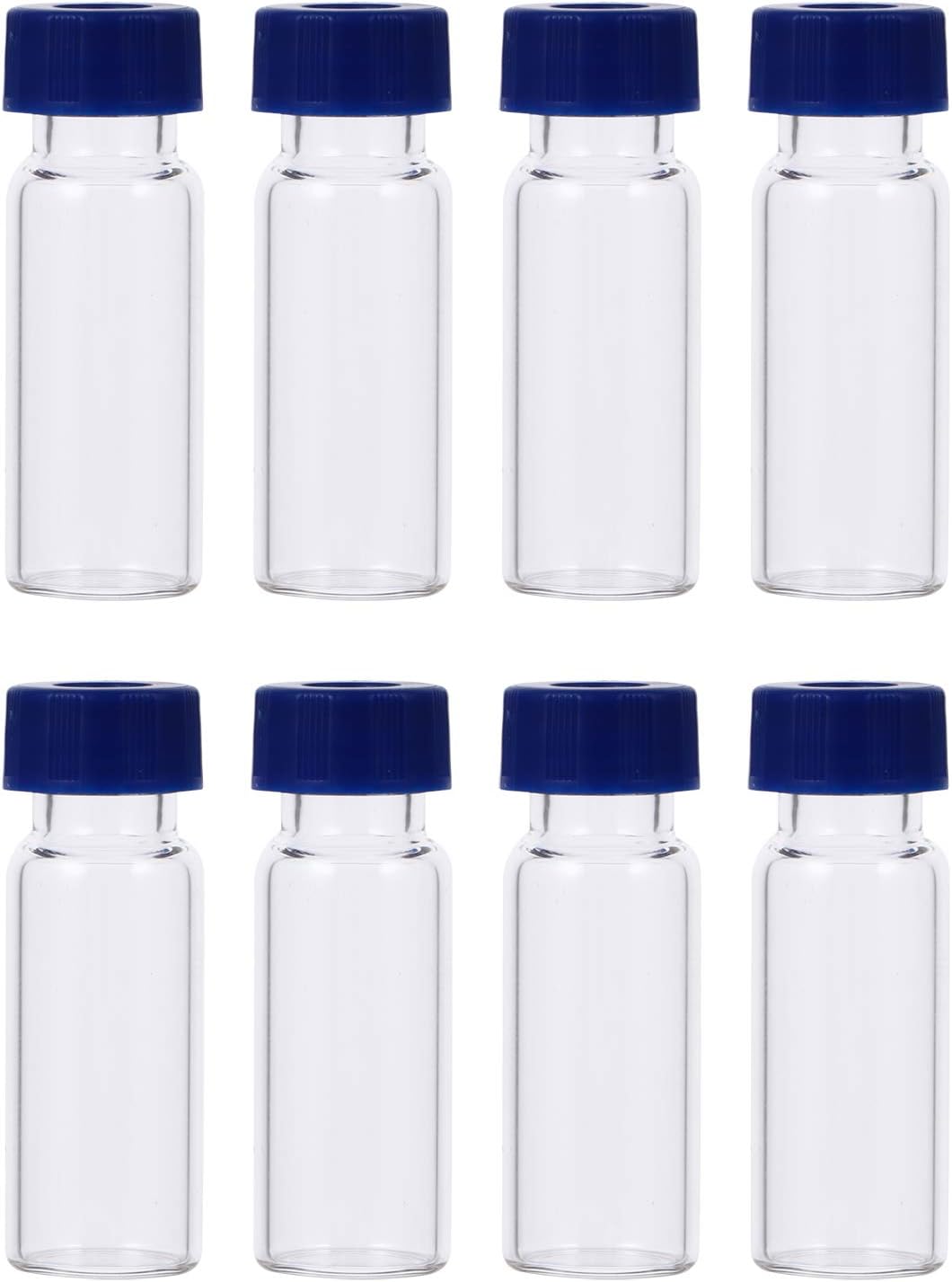 100 Piezas Frasco De Muestreo De Líquido Vial con Tapa Botella De ...