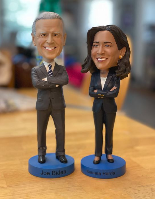 Amazon.com: Royal Bobbles Kamala Harris Bobblehead, Premium Polyresin ...
