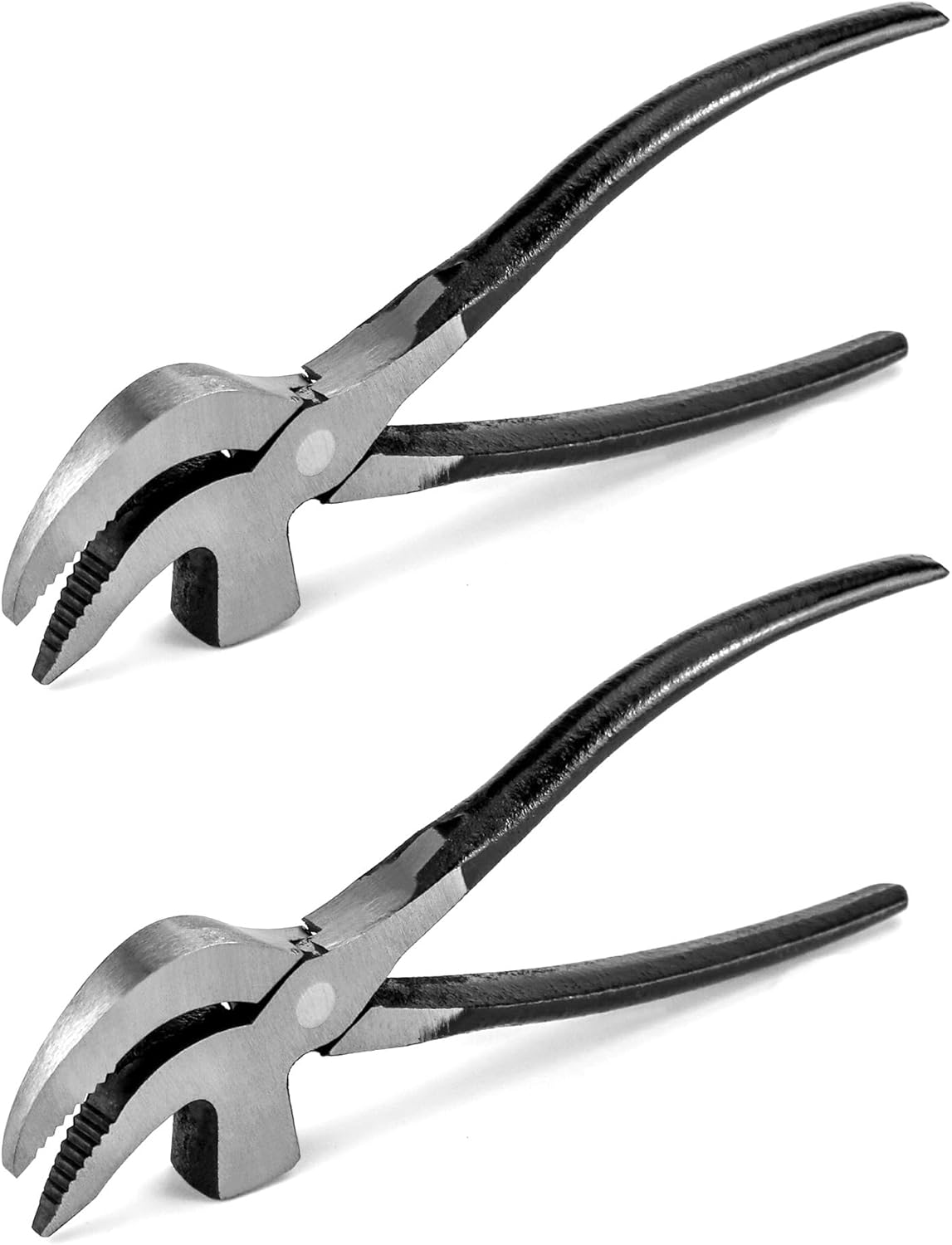 Amazon.com: QWORK Cobbler Pliers Pincers with Hammer, 2 Pack 45# Steel ...