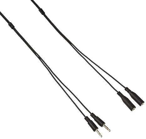 HyperX Cloud Dual 3.5mm Extension Cable,200 cm-(HXS-HSEC1),Black - Buy ...
