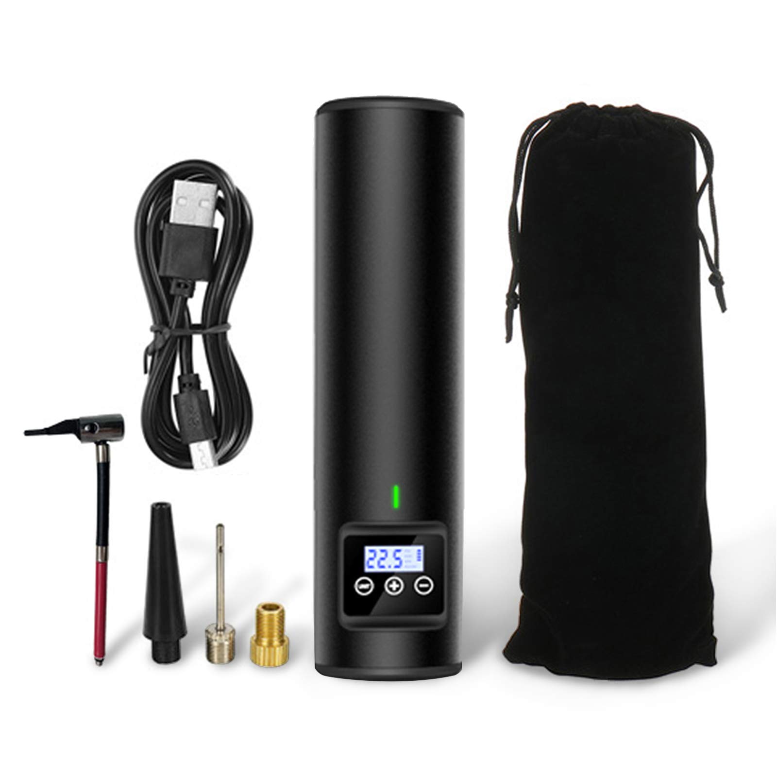 Buy JINKEY Cordless Portable Air Compressor, 150PSI USB Rechargeable ...