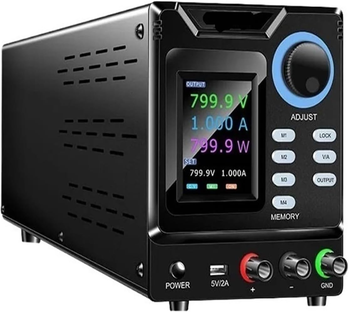 Amazon.co.jp: プログラマブル DC スイッチング電源 1000V 1A 400V 600V 800V 500W 1000W ベンチ電源(1000V 1A-RS232,110V ...