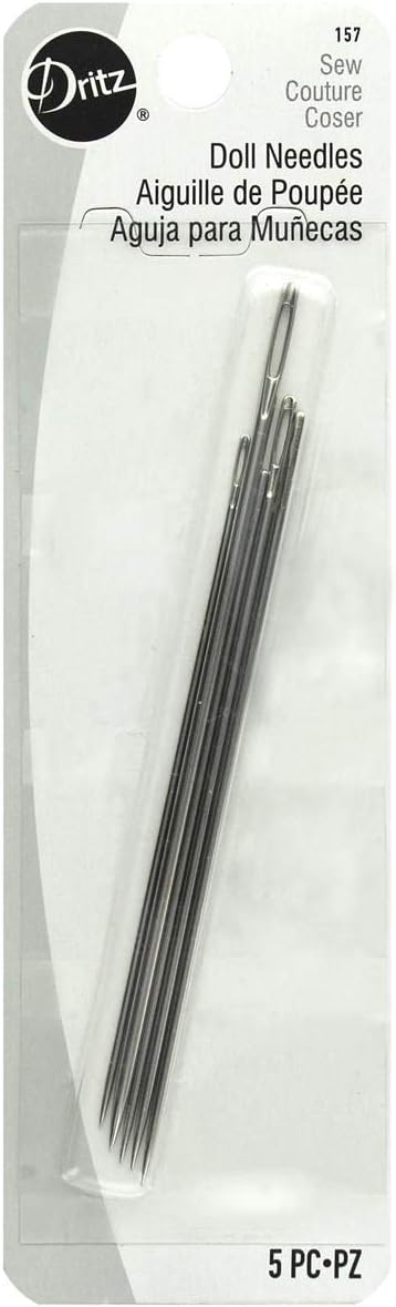 Amazon.com: Dritz Doll Needles 5/Pkg-Size 2.5" to 3.75"5