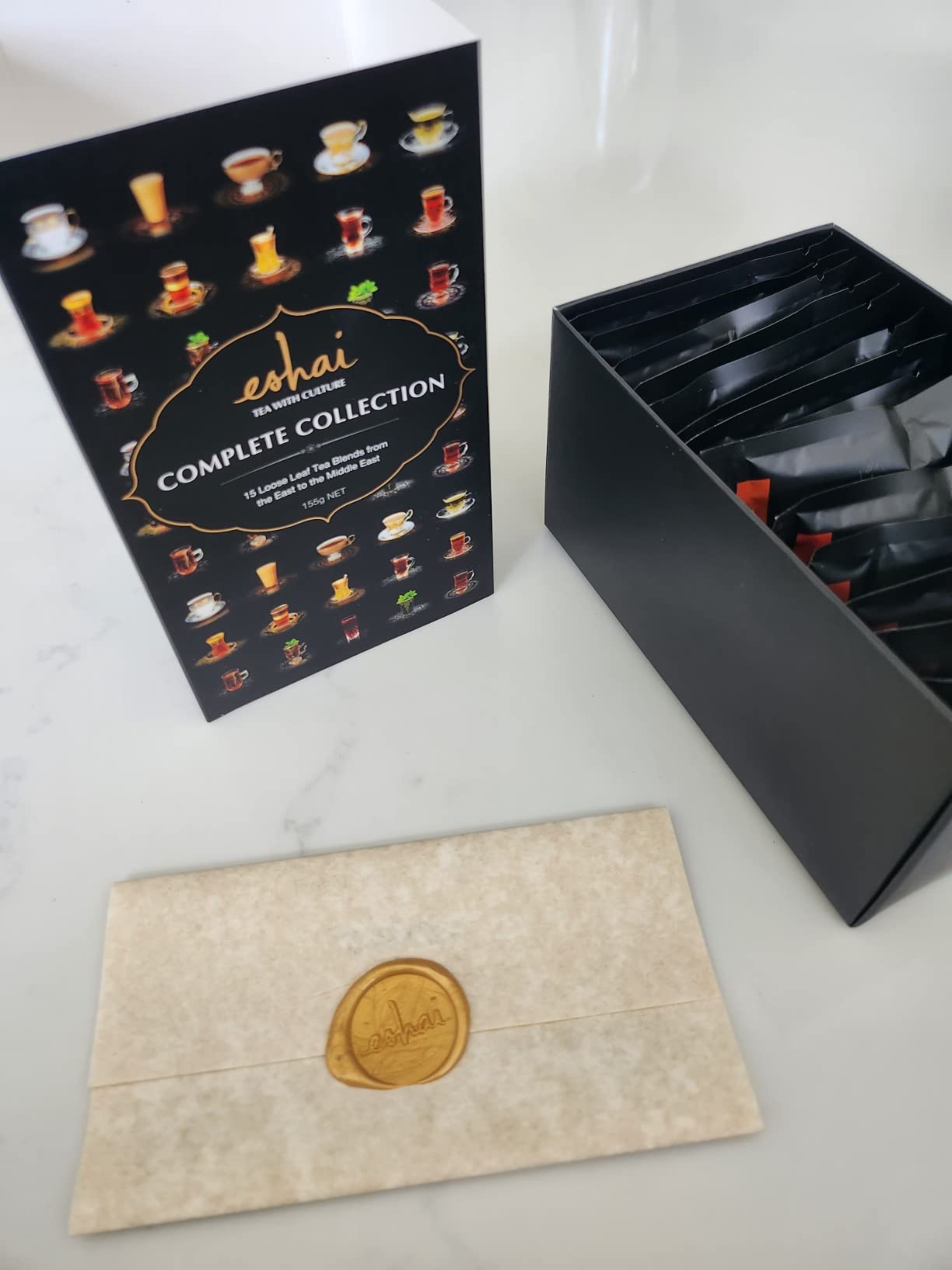 Eshai Complete Collection Box - Assorted Tea Sampler Gift Set - 15 ...