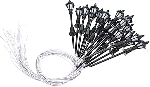 Amazon.co.jp: Qudai 20pcs Warm White Model Street Light Layout Street ...