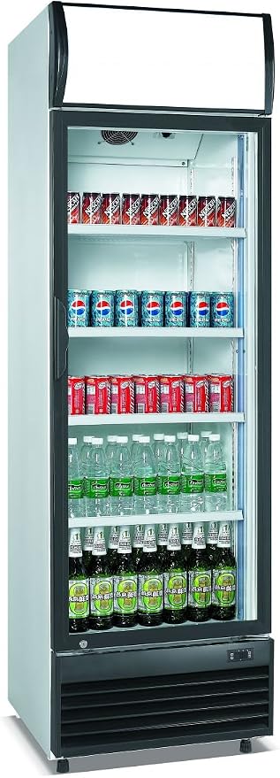 Amazon.com: Commercial Refrigerator Glass 1-Door Merchandiser Display ...