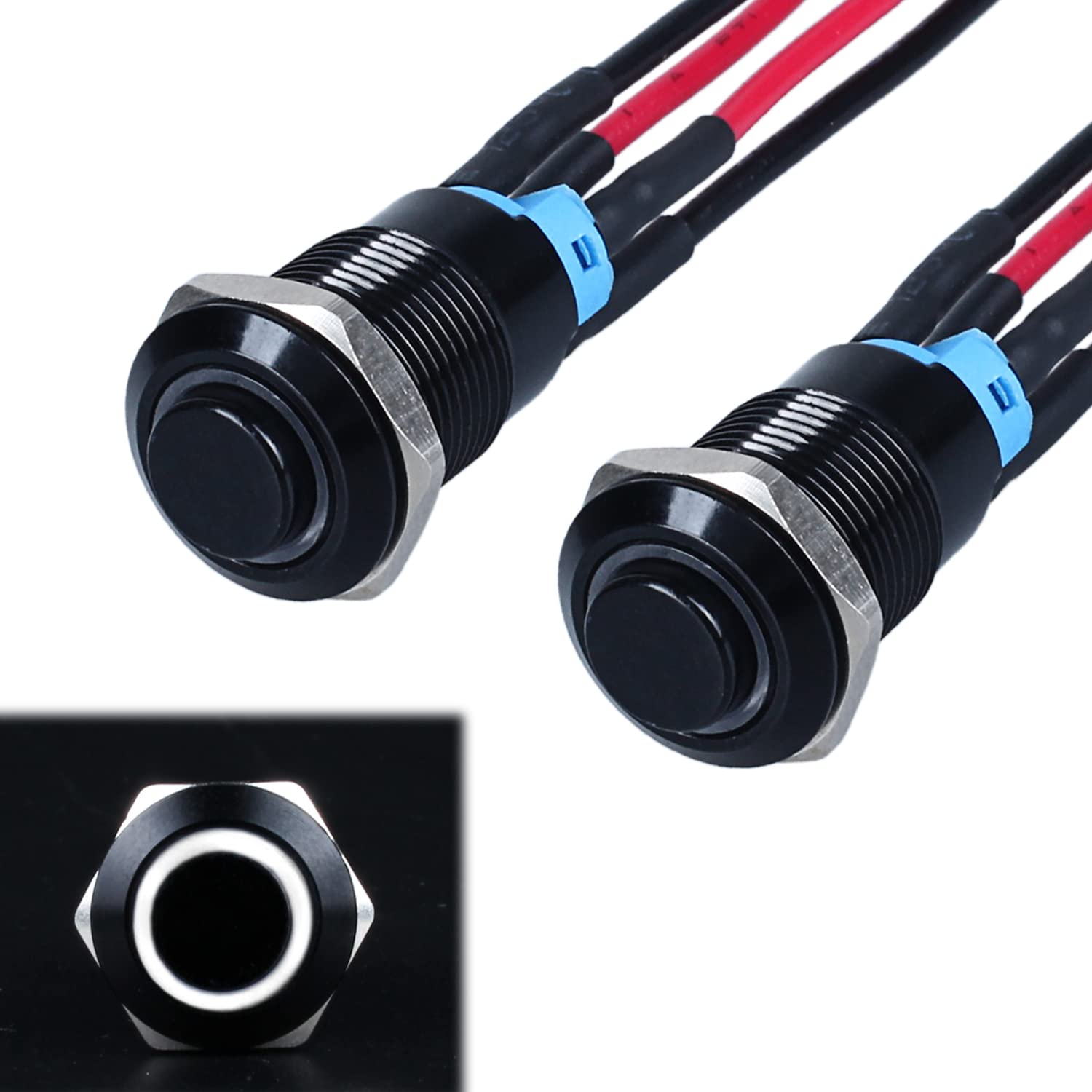 Jiqi 2 X 12 Mm Locking Pressure Switch 12 V | Desertcart INDIA