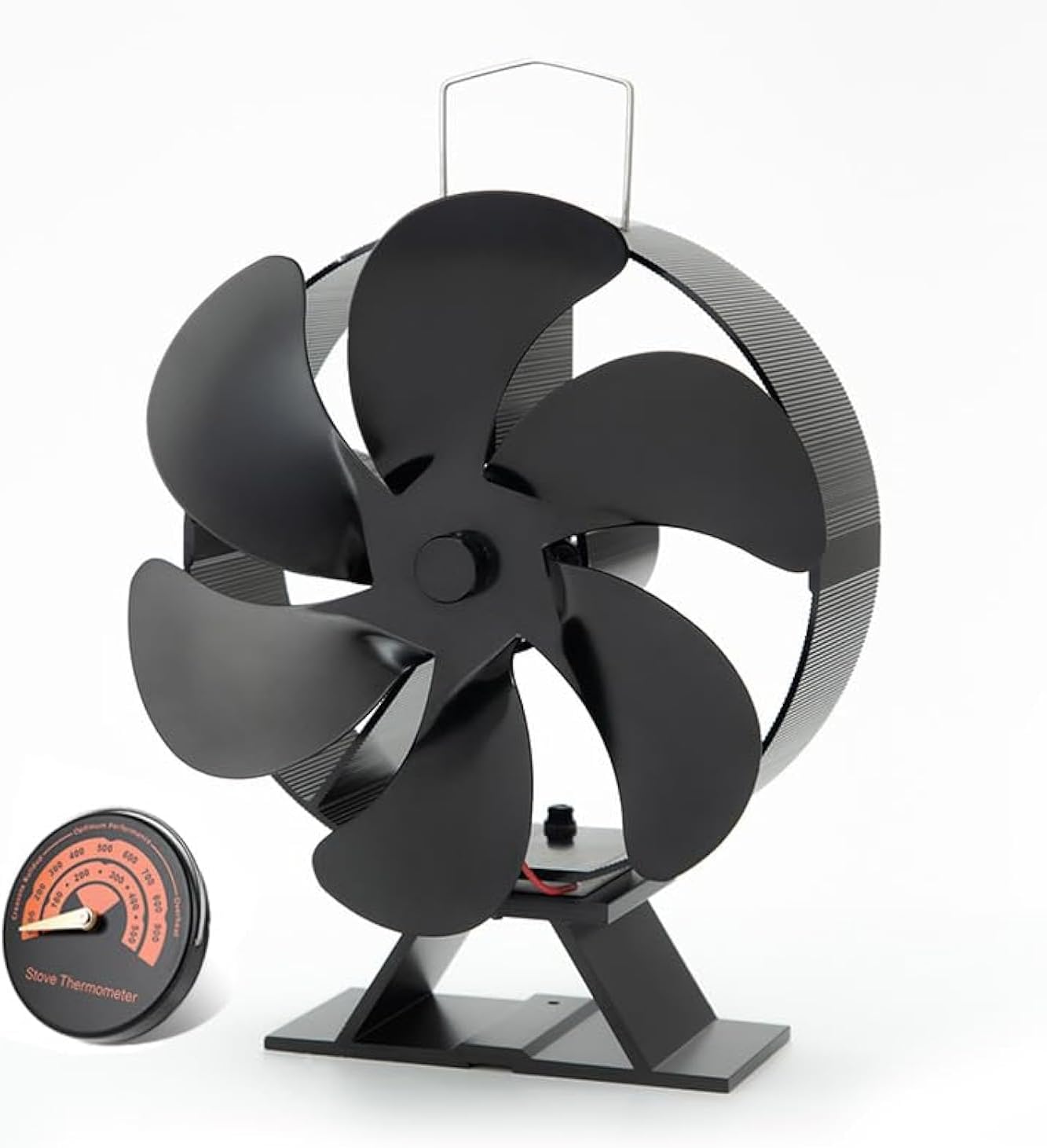 Amazon.com: AGbowl - Heat Powered Stove Fan, 6 Blade Wood Burning Stove ...