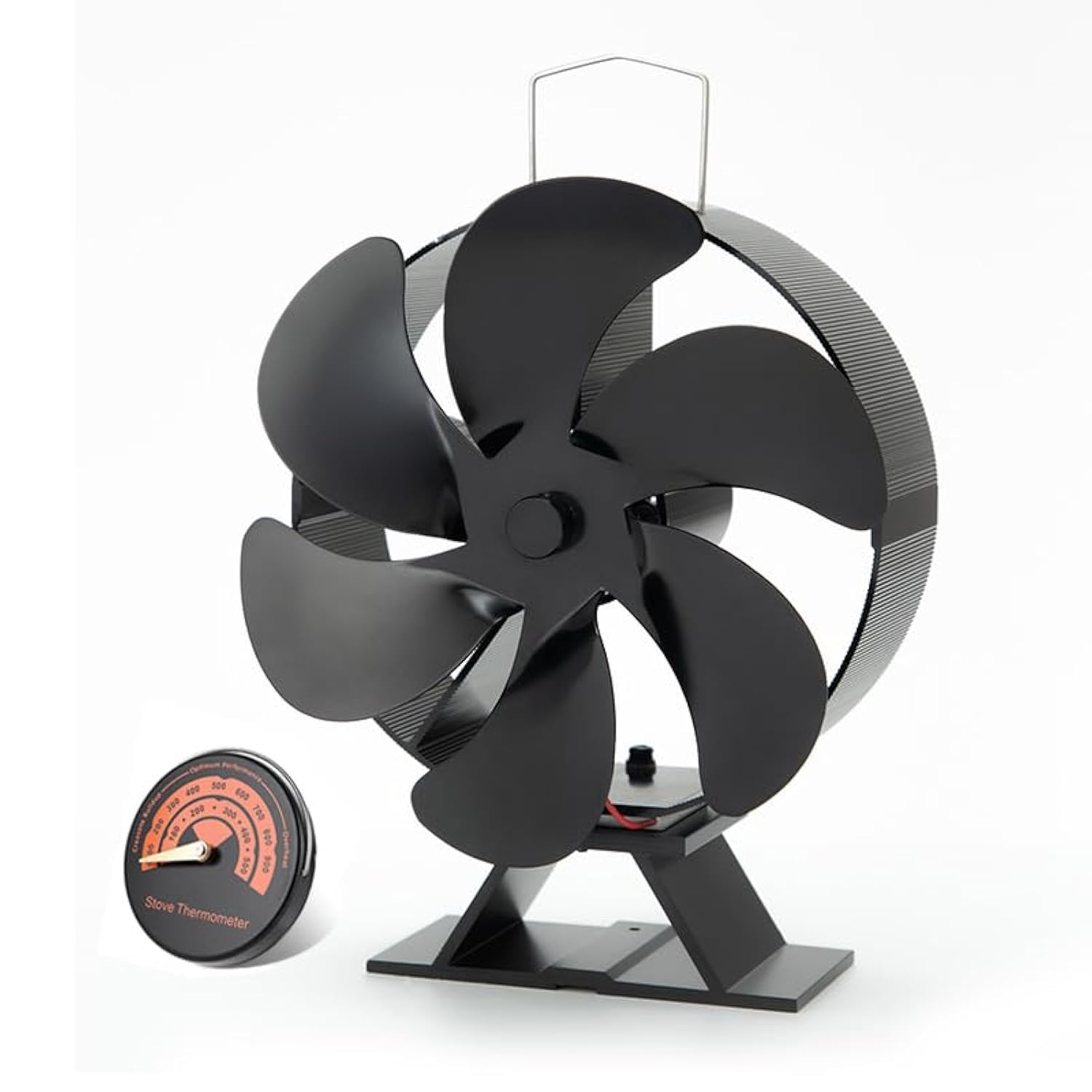 Amazon.com: AGbowl - Heat Powered Stove Fan, 6 Blade Wood Burning Stove ...