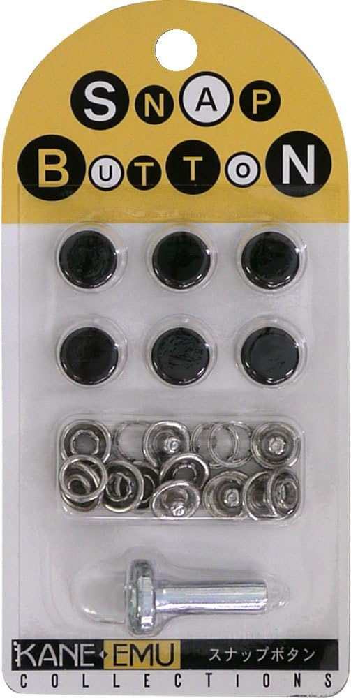 Amazon.com: Morito snap button (cap type) 12mm 2710-C. Black : Arts ...