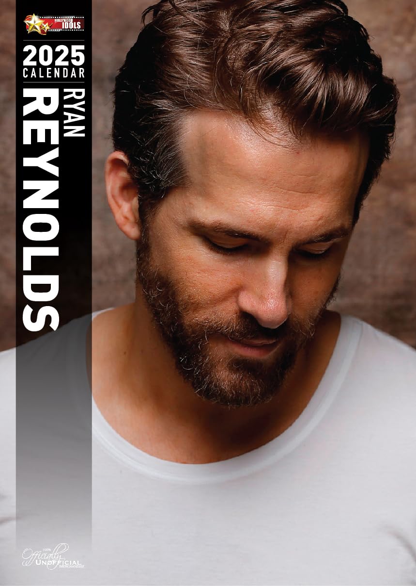 Ryan Reynolds 2025 A3 Hollywood Idols Collection Wirobound Wall ...