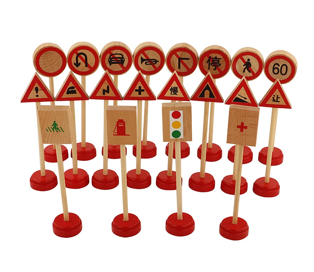 Buy Montessori traffic sign geography teaching aids,Children's ...