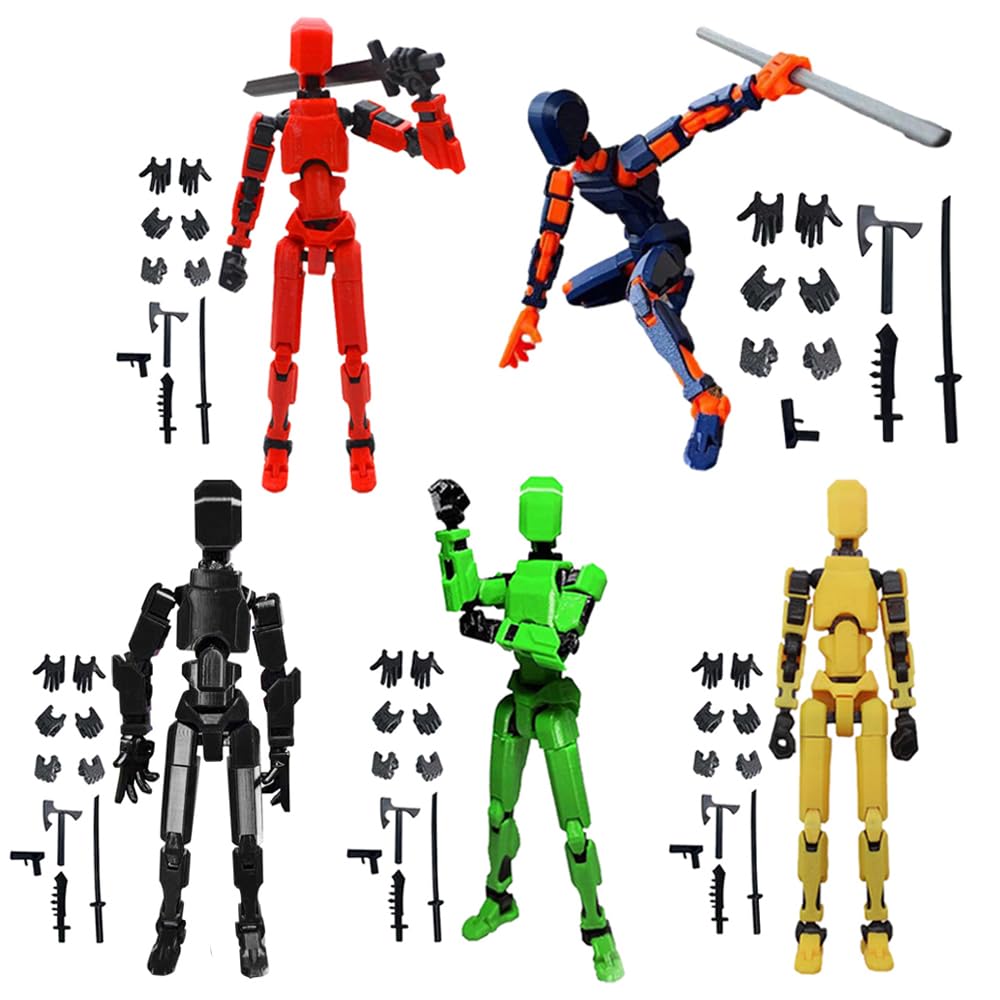 Buy Sekov T13 Action Figure Set(Assembly Completed) 3D Printed Multi ...