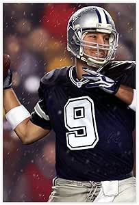 Amazon.com: BSapp Tony Romo Football Athlete Poster15 Canvas Art ...