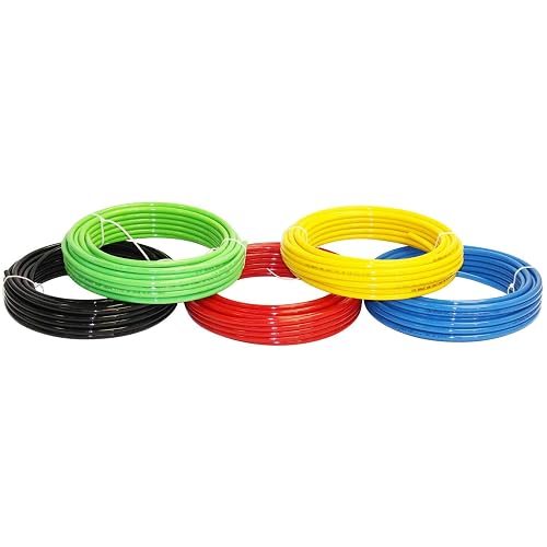 Snapklik.com : 1/2 OD X 50 Blue SAE J844 Nylon Air Brake Tubing DOT ...
