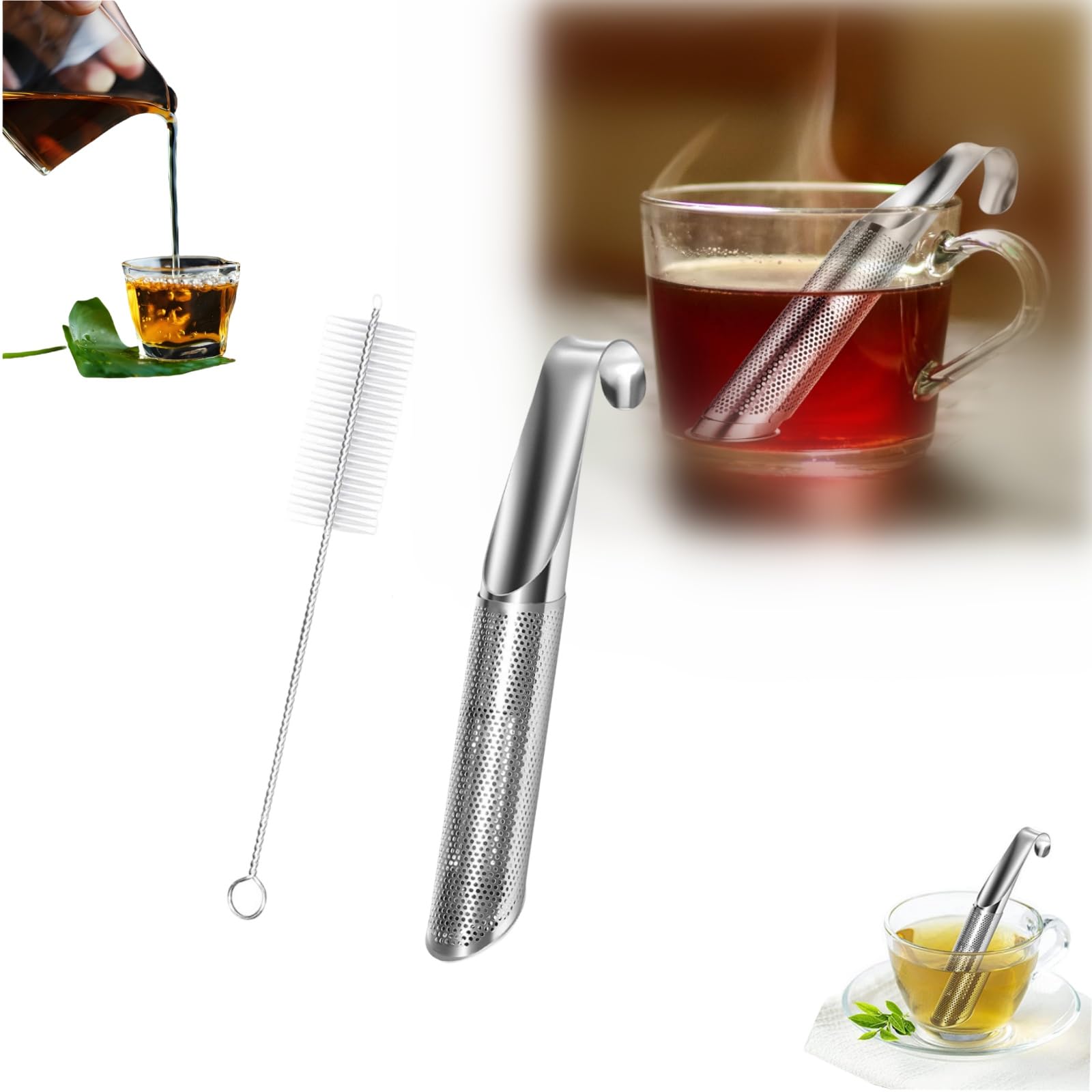 Amazon.com: Tea Diffusers For Loose Tea，Stainless Steel Tea Infuser，Tea ...