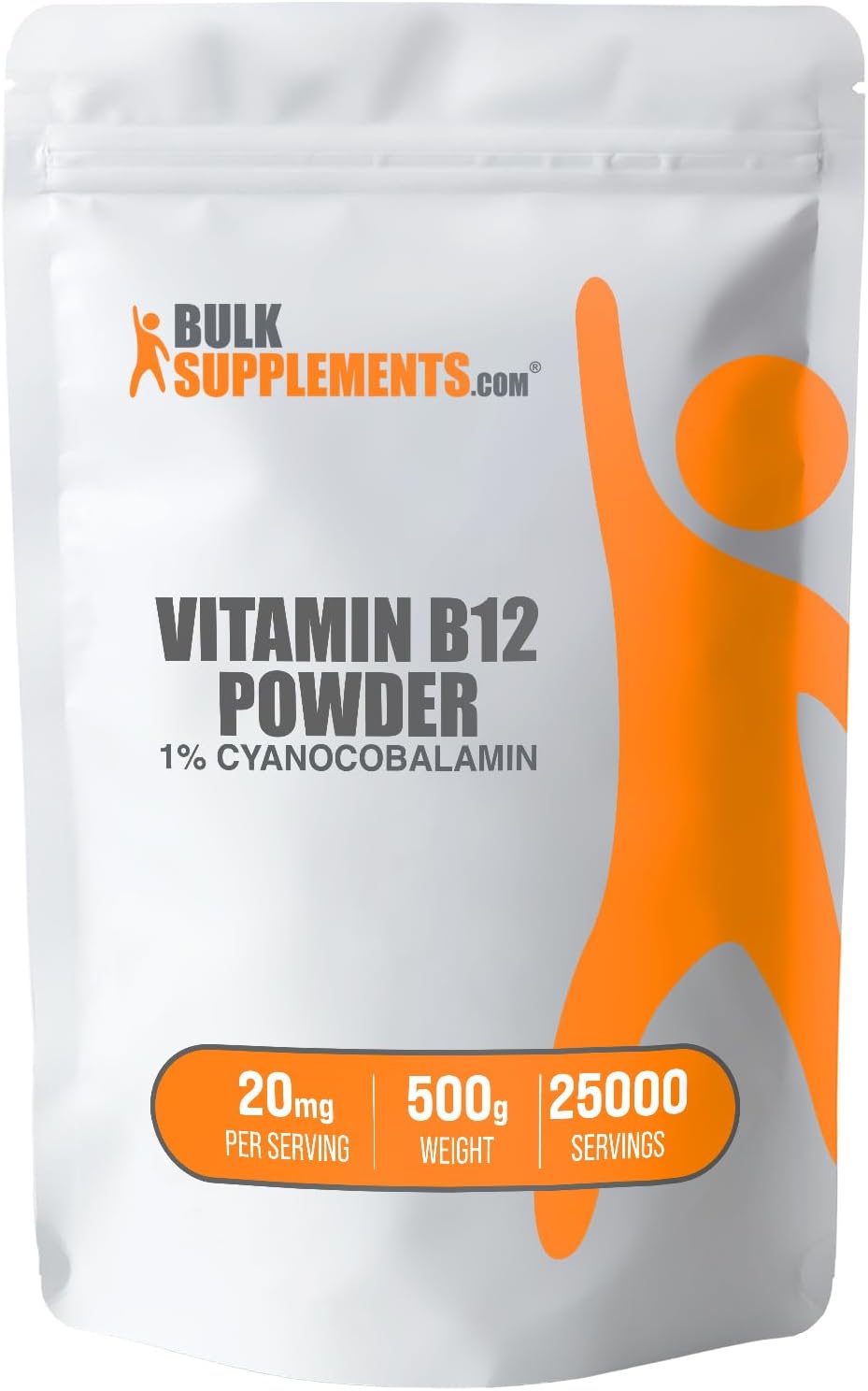 Amazon.com: BulkSupplements.com Vitamin B12 Powder - as Cyanocobalamin ...