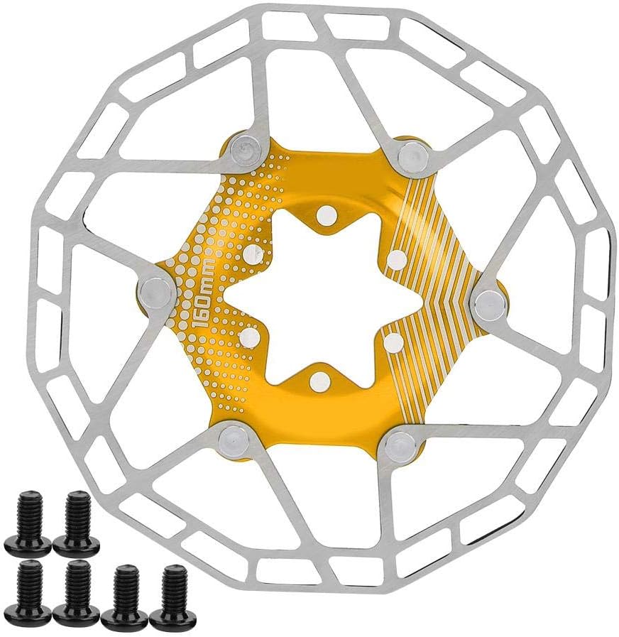 Amazon.com: 160mm 6 Bolt Disc Rotor Brake, Floating Rotor Brake Disc ...