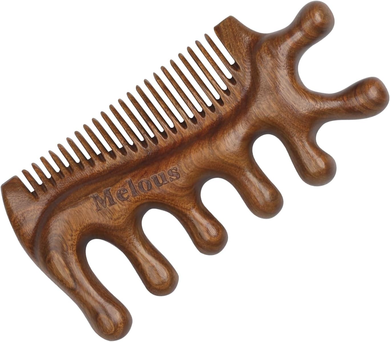 Amazon.com : Menesia Wood Scalp Comb, Wooden Scalp Massager, Sandalwood ...