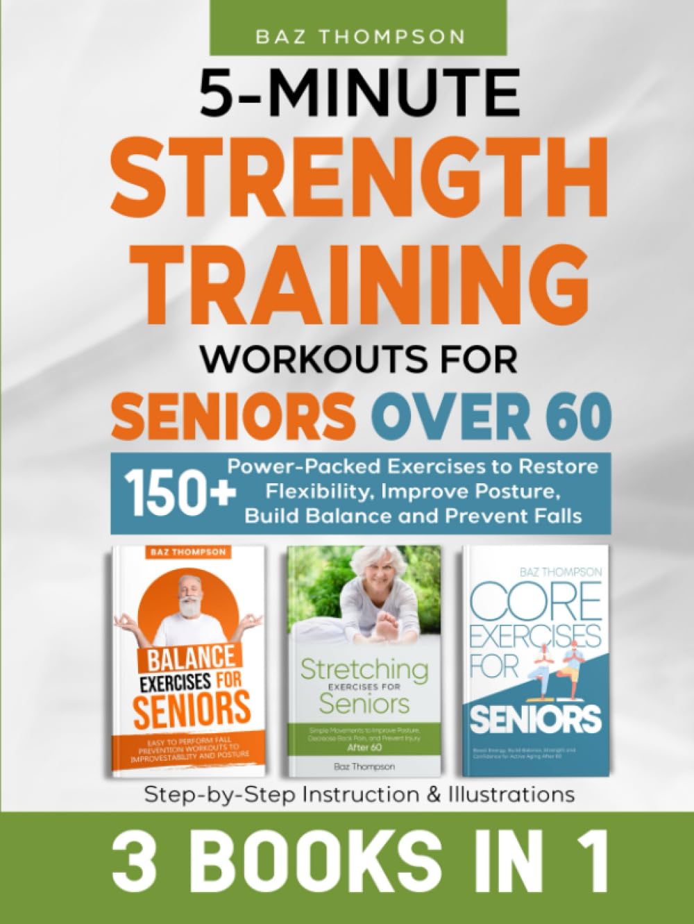 Amazon.com: 5-Minute Strength Training Workouts for Seniors Over 60: 3 ...