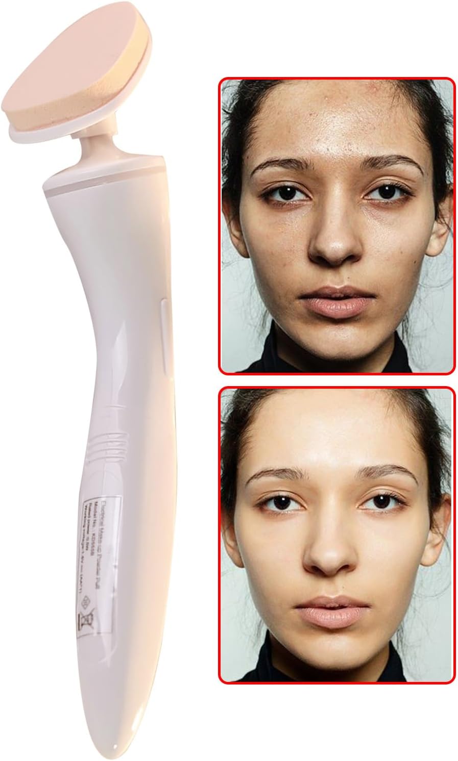 Vibrating Makeup Brush | Portable 360 Degrees Rotating Electric Blush ...