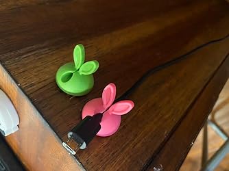 Amazon.com: Cute Cable Clips Desktop Color(8 Pack),Cord Holder ...