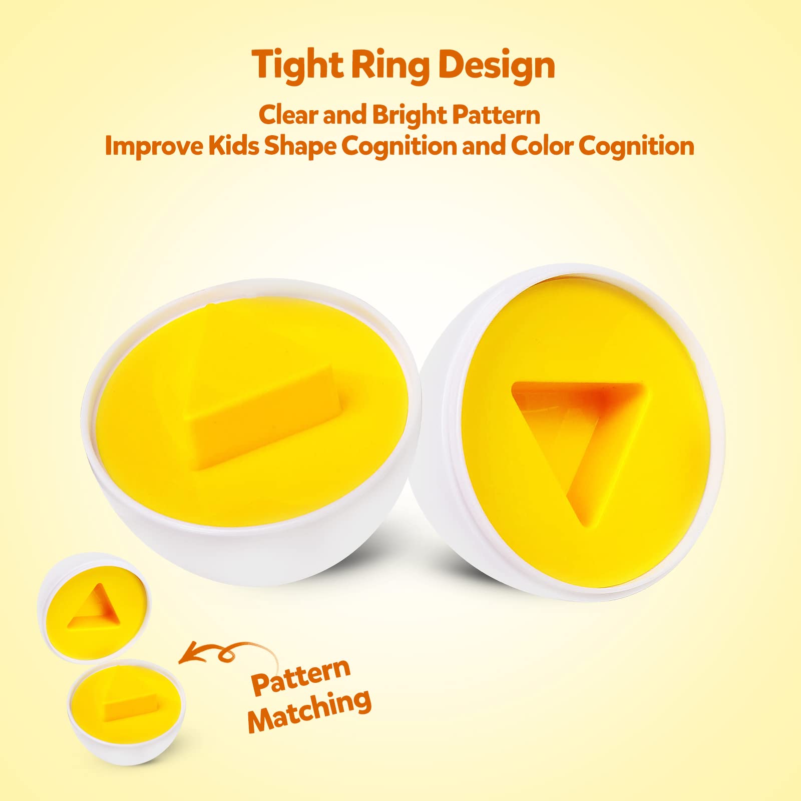 Montessori Toddler Toys Montessori Easter Eggs Toys For Toddlers 1-3 ...