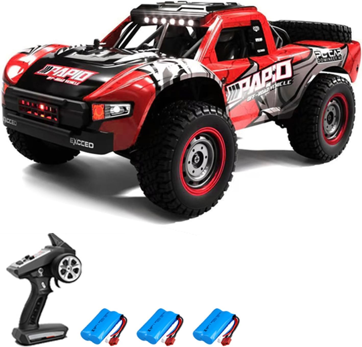 Amazon.com: GoolRC Remote Control Car 4WD Off-Road Car Truck RC Drift Cars Electric Car 2.4GHz ...